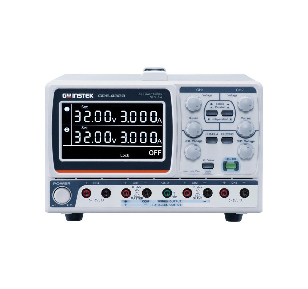 منبع تغذیه DC دوبل مدل GPE-4323 گودویل - الکینو | Elecino